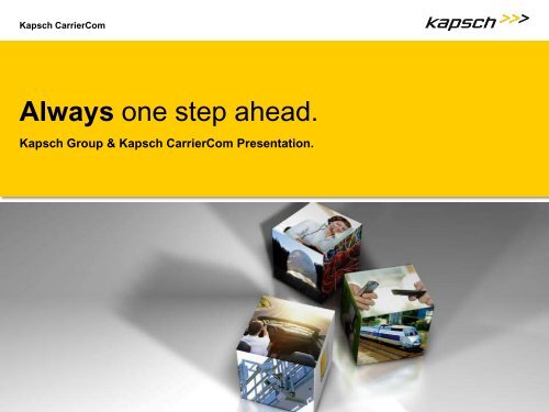 Kapsch CarrierCom.