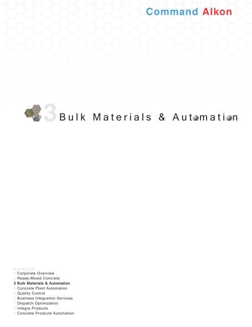 Bulk Materials - Command Alkon