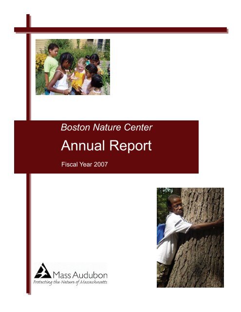 Boston Nature Center Annual Report - Mass Audubon!