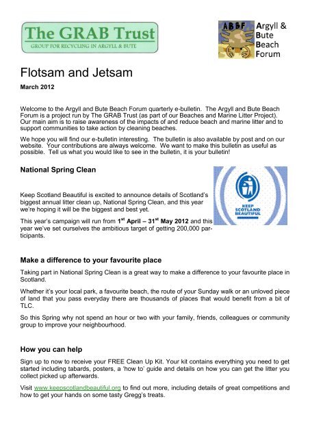 Flotsam and Jetsam - The Carradale Goat