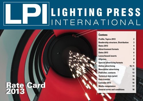 LIGHTING PRESS - LPI LIGHTING PRESS INTERNATIONAL