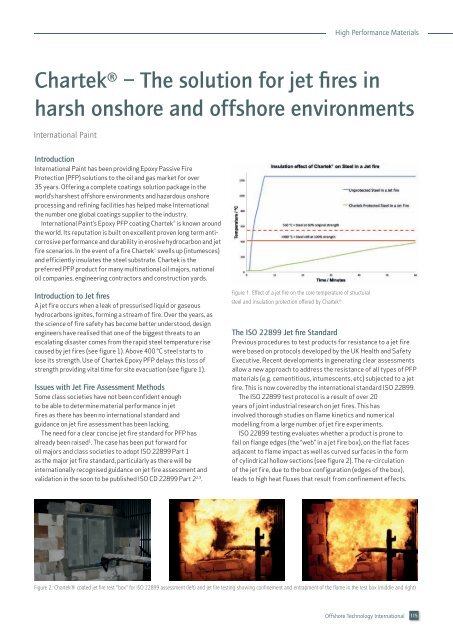 Chartek® – The solution for jet fires in harsh onshore and offshore ...