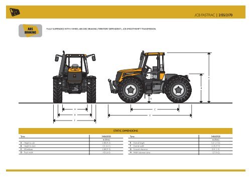 JCB FASTRAC | 2155/2170 - JCB-Agri