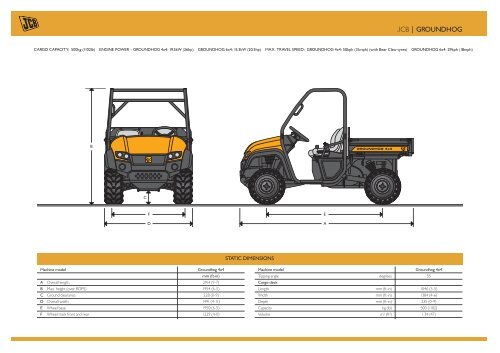JCB | GROUNDHOG - Fastrac