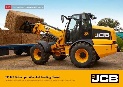 TM320 Telescopic Wheeled Loading Shovel - JCB-Agri