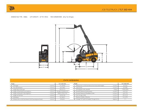 JCB TELETRUCK | TLT 35D 4X4