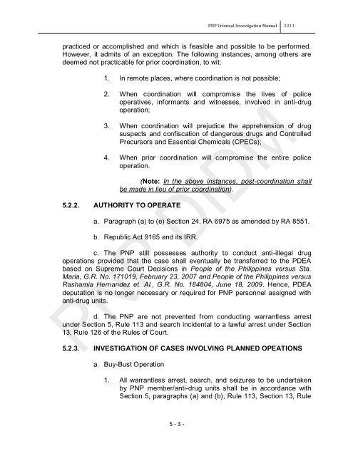 5 - 2 - PNP Criminal Inve