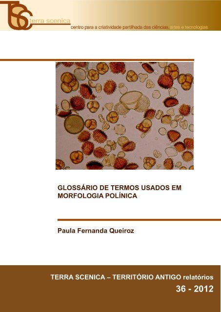 GLOSSÁRIO DE TERMOS USADOS EM ... - Terra Scenica