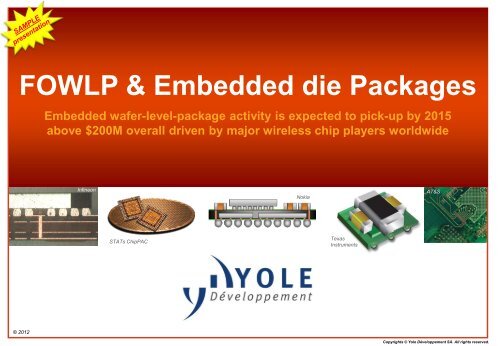 FOWLP & Embedded die Packages - I-Micronews