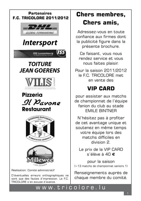 Intersport - FC Tricolore Gasperich