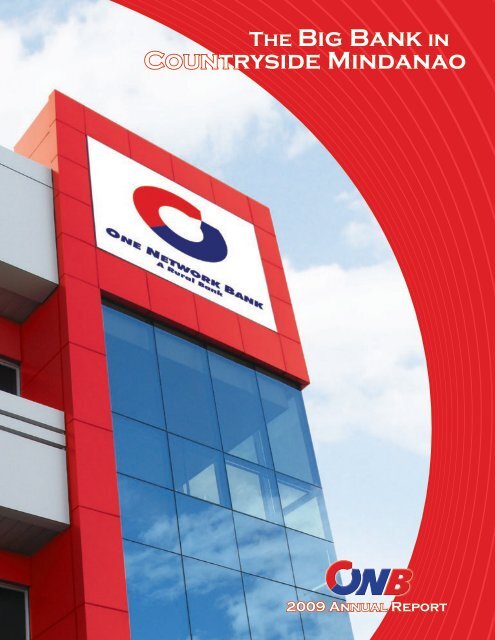 The Big Bank in Countryside Mindanao - One Network Bank, Inc.