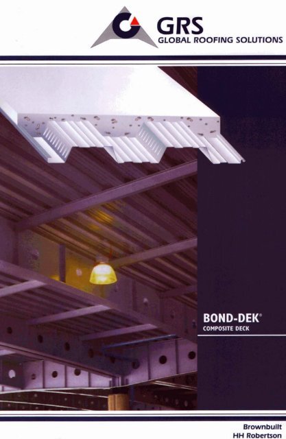 Bond-Dek Composite Deck by Global Roofing Solutions