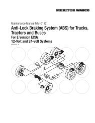 Meritor Braking Identification Guide Leaflet