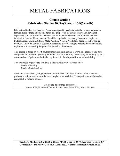 Grade 12 METAL FABRICATIONS course outline.pdf