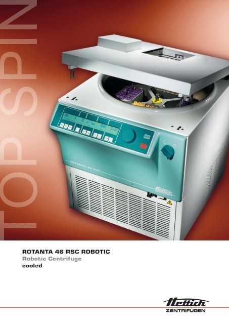 ROTANTA 46 RSC ROBOTIC Robotic Centrifuge cooled