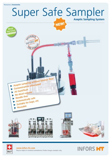 Super Safe Sampler - Infors HT Benelux