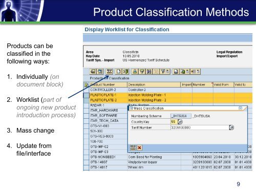 Worklist and Attributes Q