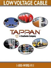 Competitive Cross Reference BELDEN - tappan wire & cable