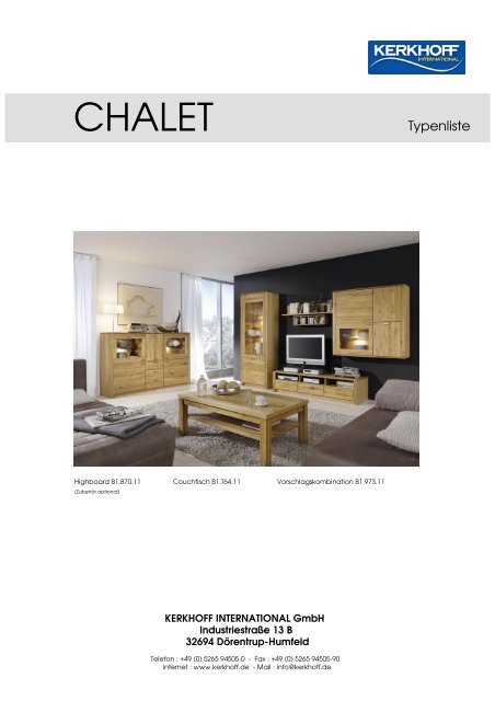 Prospekt - Kerkhoff International GmbH
