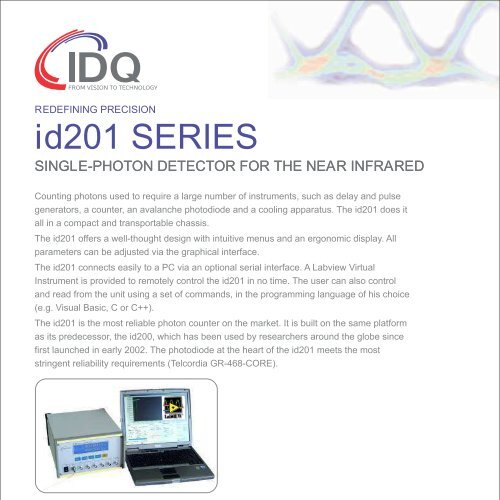 id201 SERIES - Photonic Solutions