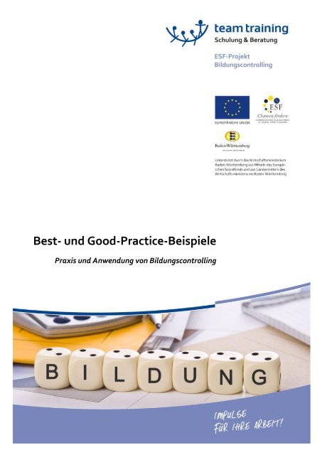 Best- und Good-Practice-Beispiele - ttg team training GmbH