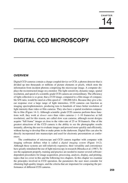 DIGITAL CCD MICROSCOPY OV