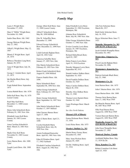 Laura A Wright Born: Nove