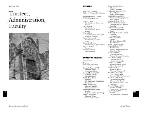 2006 Catalog-1 Final - Caltech Catalog - California Institute of ...