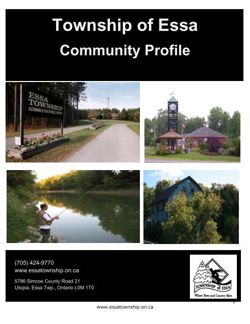 Community Profile - Essa Township
