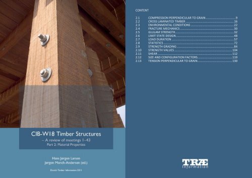 CIB-W18 Timber Structures – A review of meeting 1-43 2 MATERIAL ...