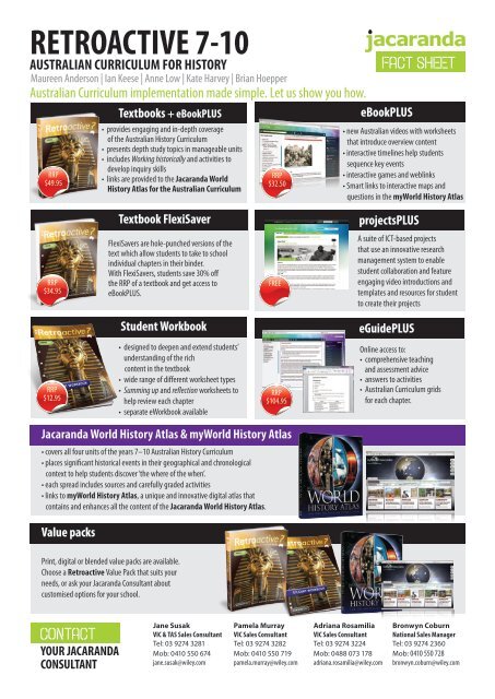 retroactive 7-10 australian curriculum for history