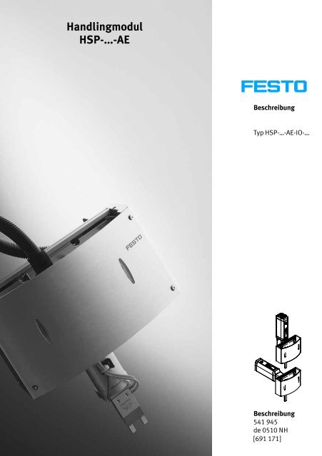 Handlingmodul HSP−...−AE - Festo