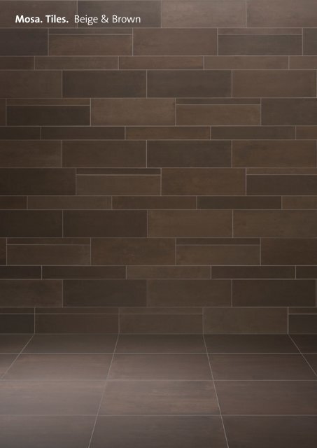 Chocolate Brown Floor Tiles