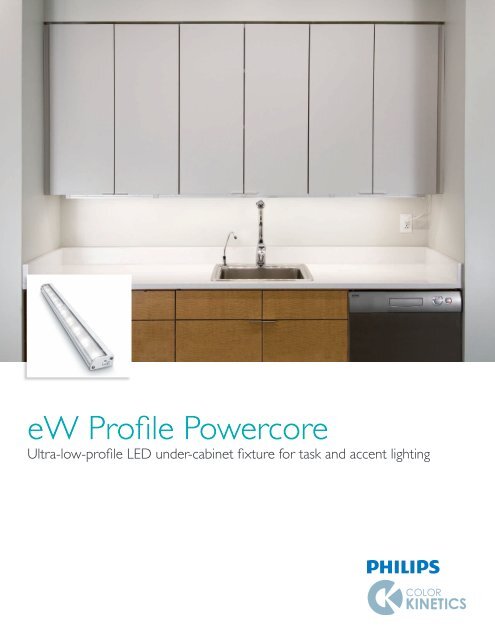 eW Profile Powercore Product Guide - Color Kinetics