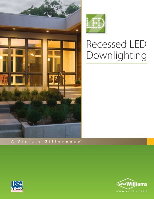 Recessed LED Downlighting - HE Williams, Inc.