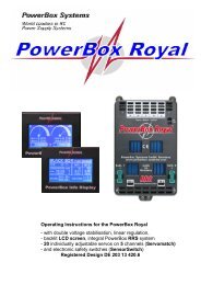 Power Box Evolution 40/16 - PowerBox Systems
