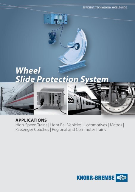 Wheel Slide Protection System (P-1246-EN) - Knorr-Bremse
