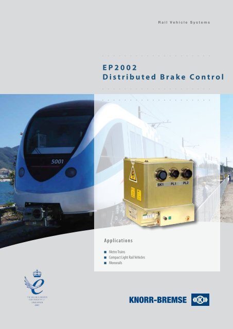 EP2002 Distributed Brake Control - Knorr-Bremse