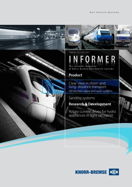 Rail Vehicle Systems - Knorr-Bremse