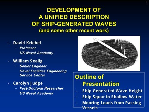 A UNIFIED DESCRIPTION OF SHIP-GENERATED WAVES