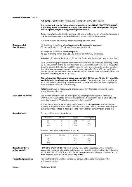 HEMPEL’S GALVOSIL 15700
