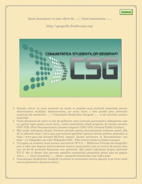 Geomorfologia Generala Profu De Geogra