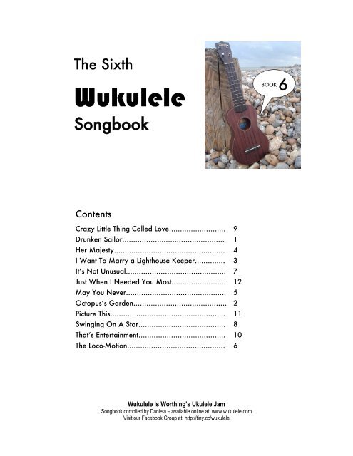 Wukulele Songbook 6.pdf - Bytown Ukulele Group