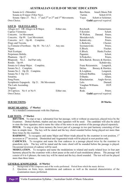 AUSTRALIAN GUILD OF MUSIC