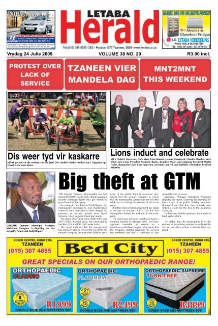 Lions induct and celebrate - Letaba Herald