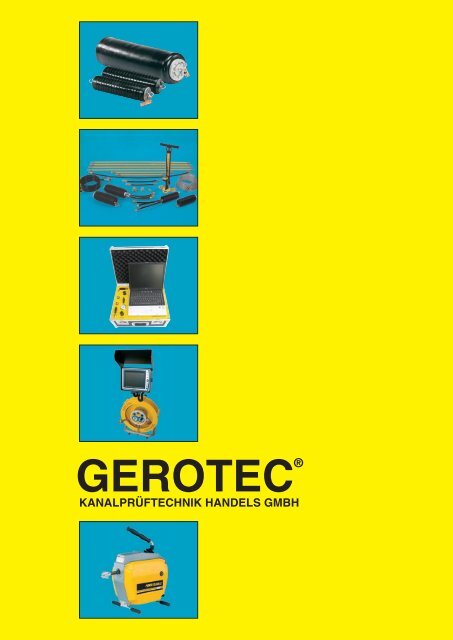 kanalprüftechnik handels gmbh - GEROTEC Kanalprüftechnik