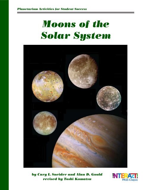 Simulator Solar System With Moons