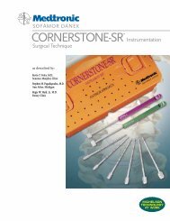 CAPSTONE® PEEK Spinal System PLIF and TLIF - MT Ortho