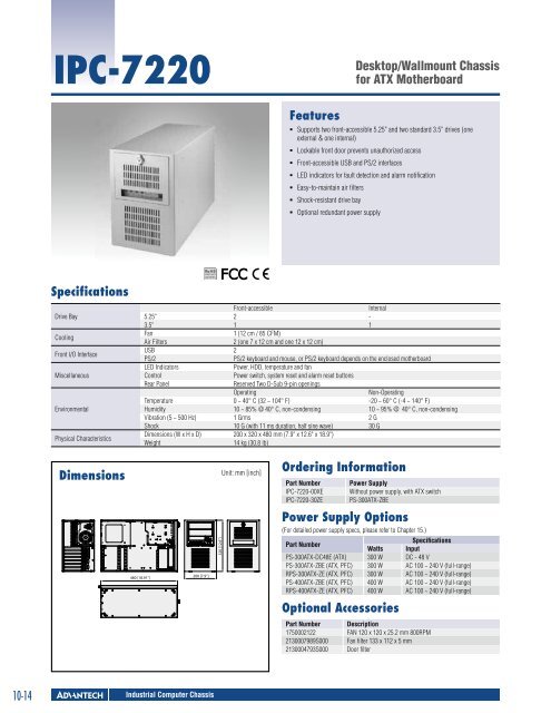 10-14 IPC-7220 Specificat