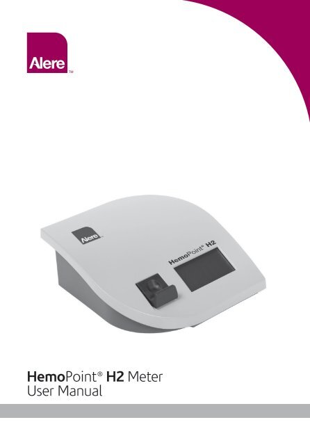 HemoPoint® H2 Meter User Manual - Health Management Systems ...